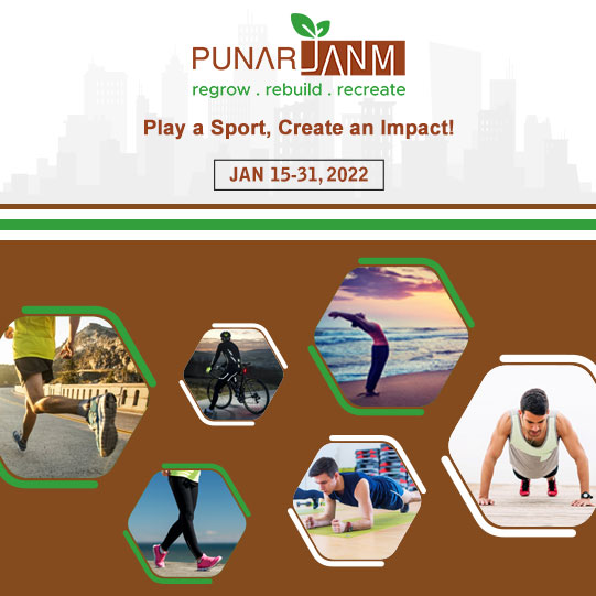 PUNARJANM - Play a Sport, Create an Impact